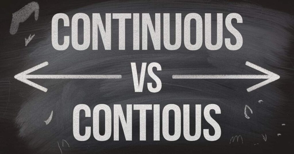 Continuous vs Contious: What’s the Difference?