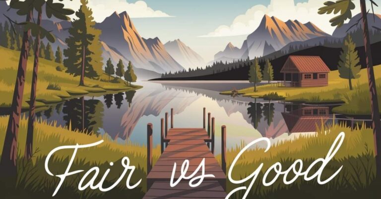 Fair vs Good: What’s the Difference?