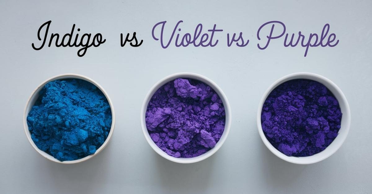 Indigo vs Violet vs Purple:What’s the Difference?